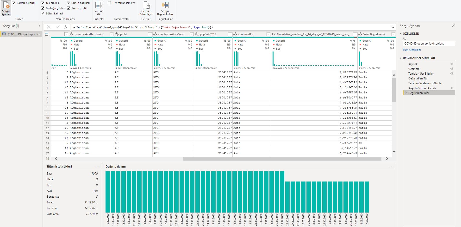 POWER BI Veri İşlemleri - AD-SECURITY-WINDOWS-Power PLATFORM