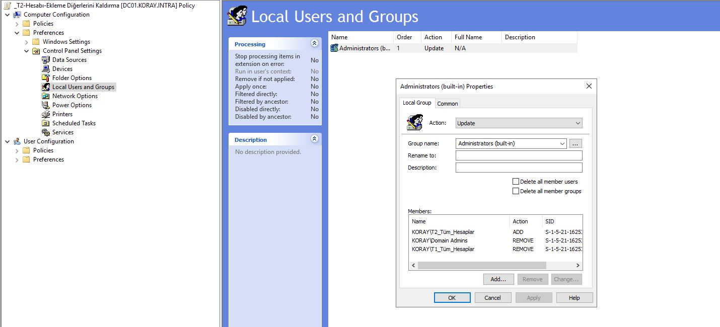 Active Directory Tier Model Uygulaması