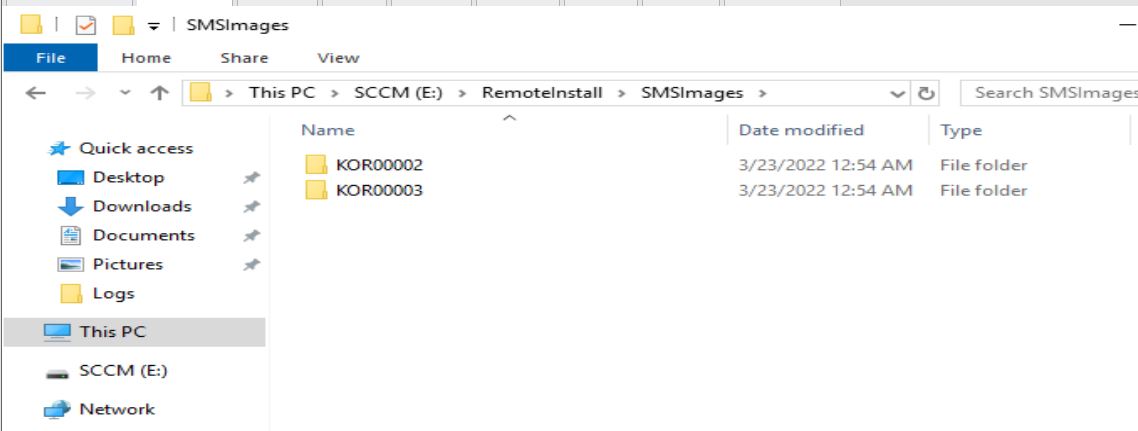 DHCP Settings OSD Deployment SCCM