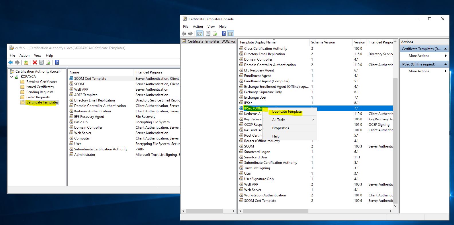 SCOM 2019 Gateway Server Install SCOM