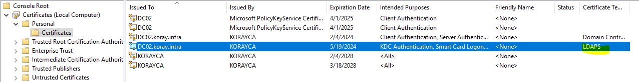 LDAP To LDAP Signing (LDAPS & Secure LDAP) Active Directory