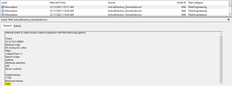 LDAP Detailed Analysis-Active Directory-LDAP-Query Analysis